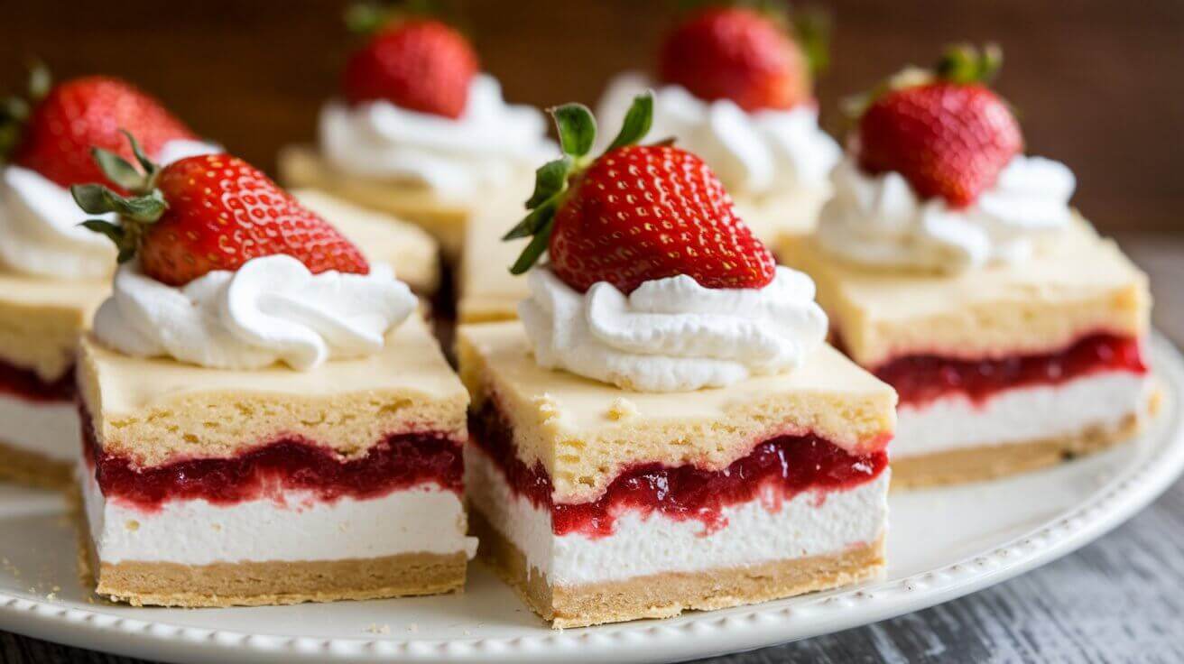 5-Star Strawberry Shortcake Bars Recipe (Easy & Delicious Guide ...