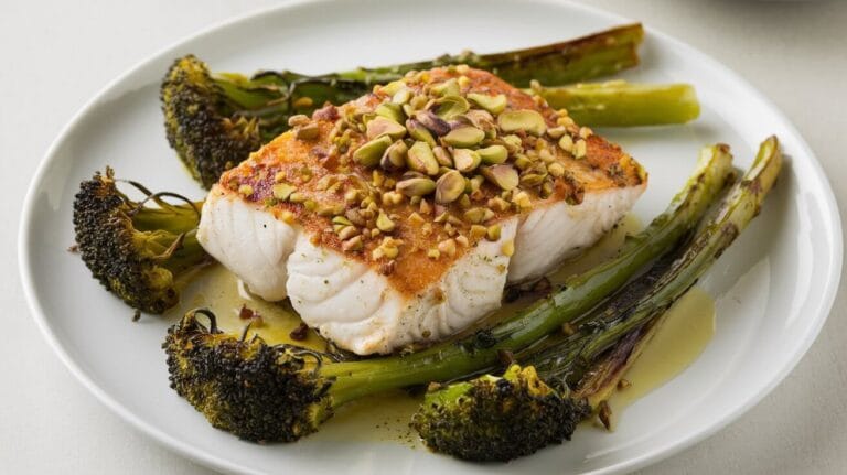Irresistible & Crispy Pistachio-Crusted Halibut Recipe (Ready in 30 ...