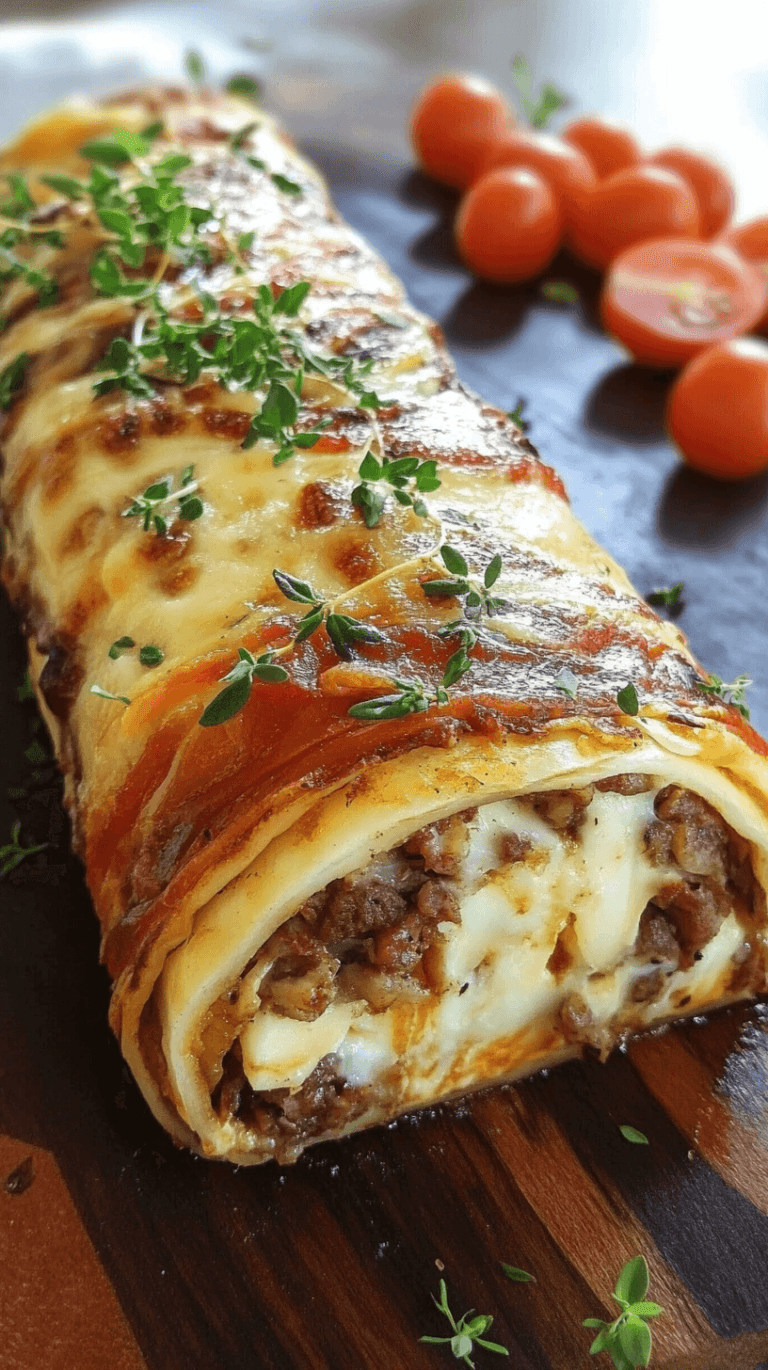 Ground Beef Cheese Roll Recipe 5-Minute Irresistible
