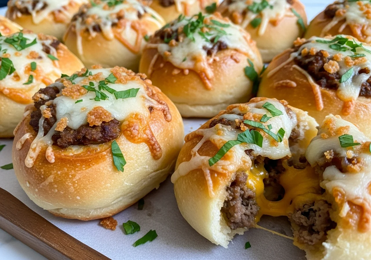 Garlic Parmesan Cheeseburger Bombs for Game Day: 7 Ultimate & Delicious ...