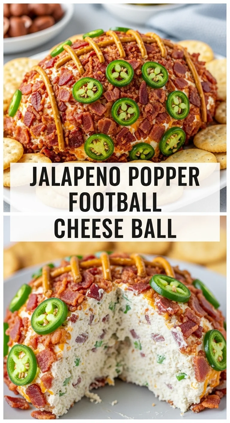 Jalapeno Popper Football Cheese Ball: 5 Amazing Recipes for Your ...