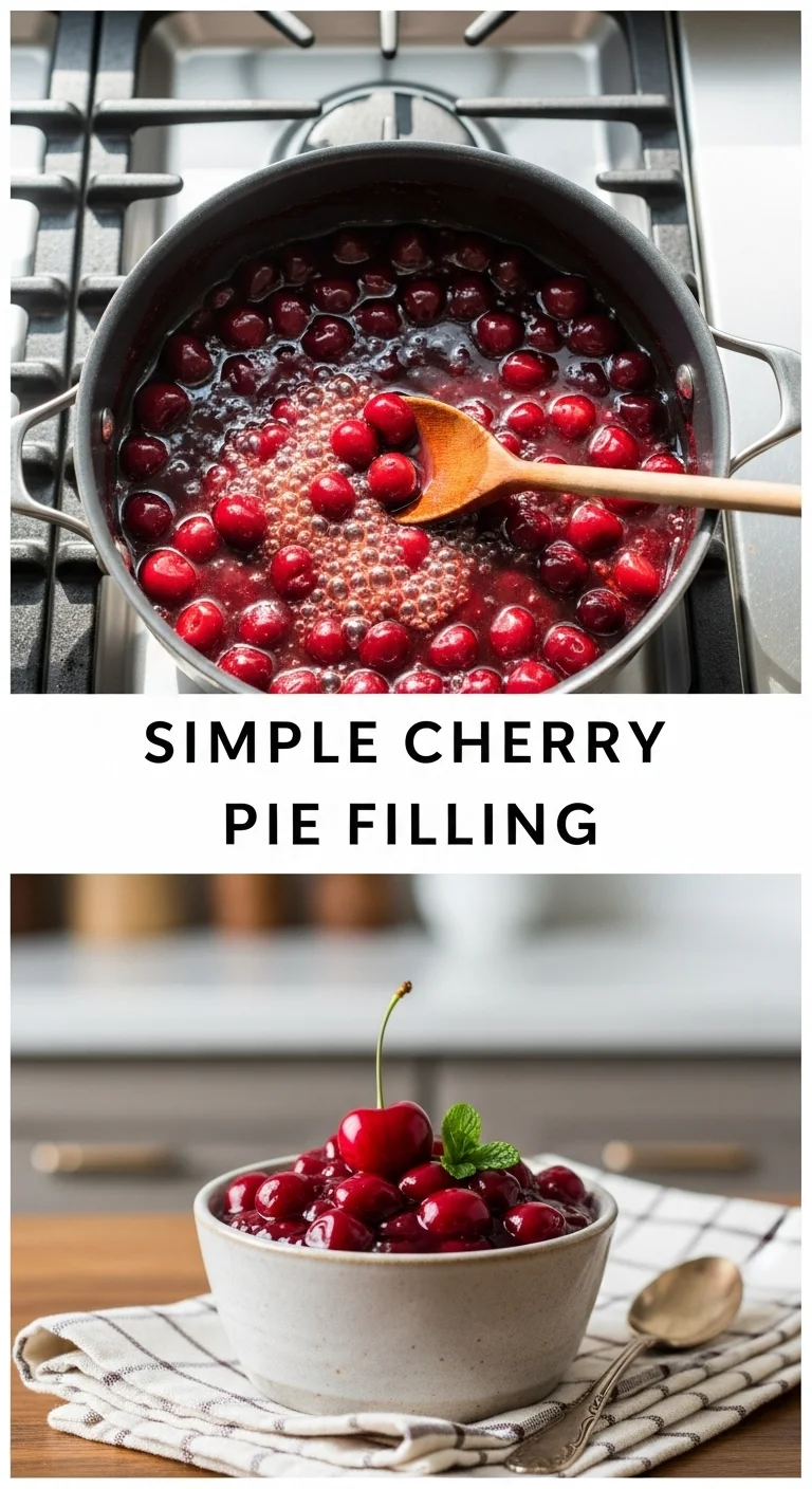 Simple Cherry Pie Filling: 5 Easy Steps to a Delicious Homemade ...