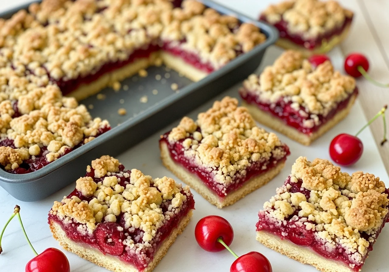 Sweet Cherry Crumble Bars: 7 Delicious & Irresistible Recipes to Bake ...